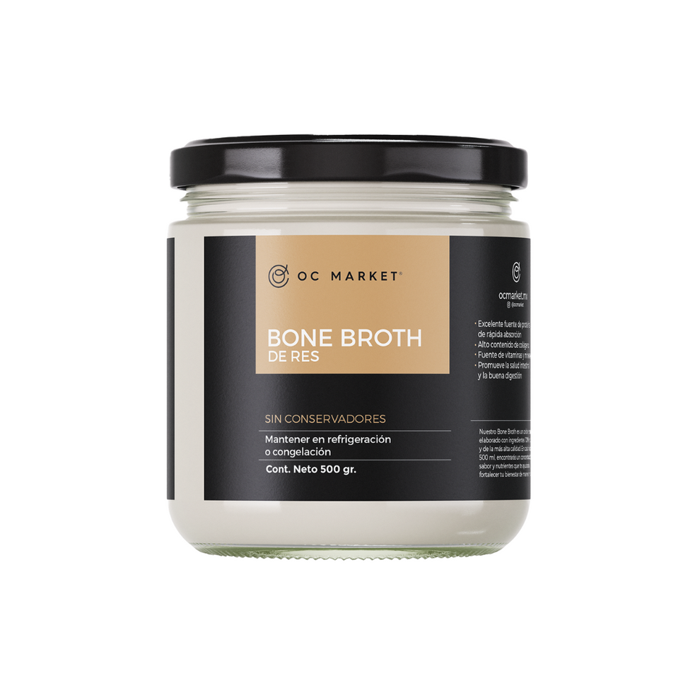 BONE BROTH DE RES 500 ML · ENVÍO EXCLUSIVO EN CDMX · – Oc Market